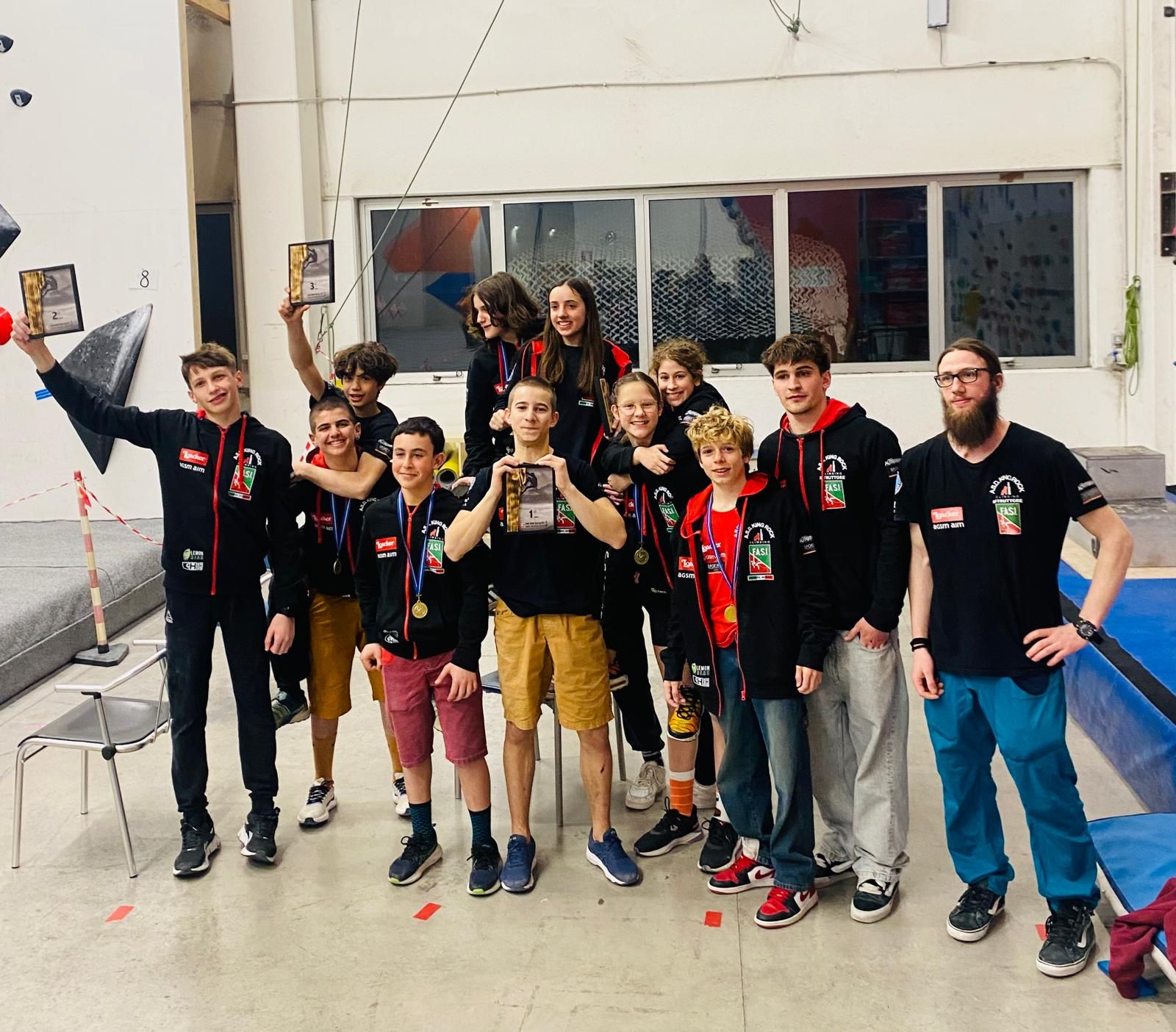 King Rock a podio nella 1^ prova Veneto Boulder Junior Cup 2025 - L ...