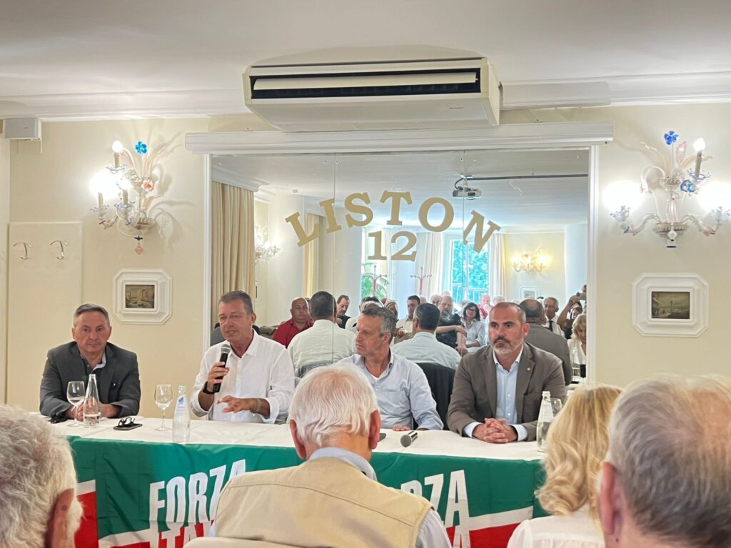 Luca Coletto con Tosi in Forza Italia