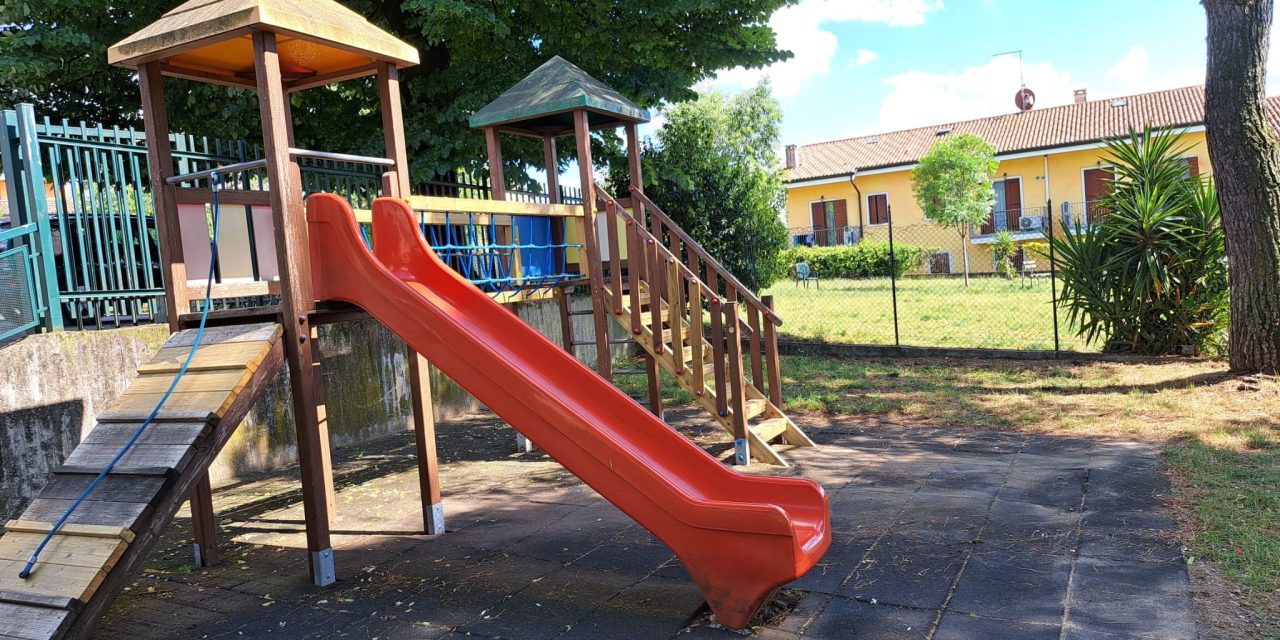 Sona, parchi pubblici pronti per l’estate